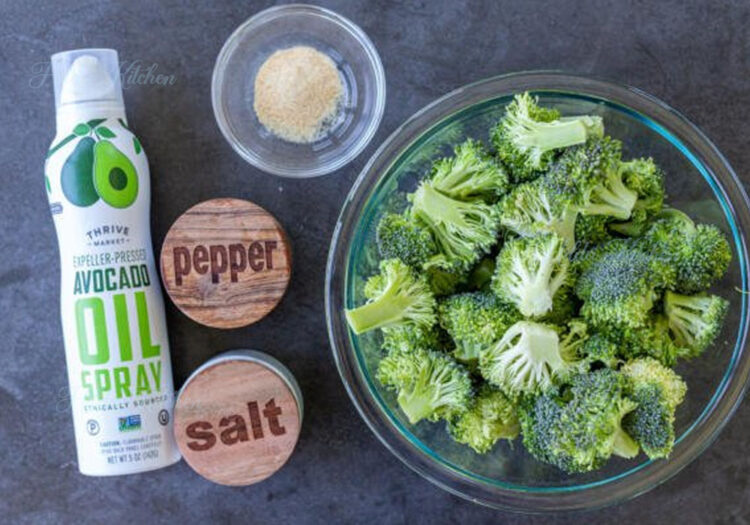 10 Minute Air Fryer Broccoli Recipe - Hilda Kitchen
